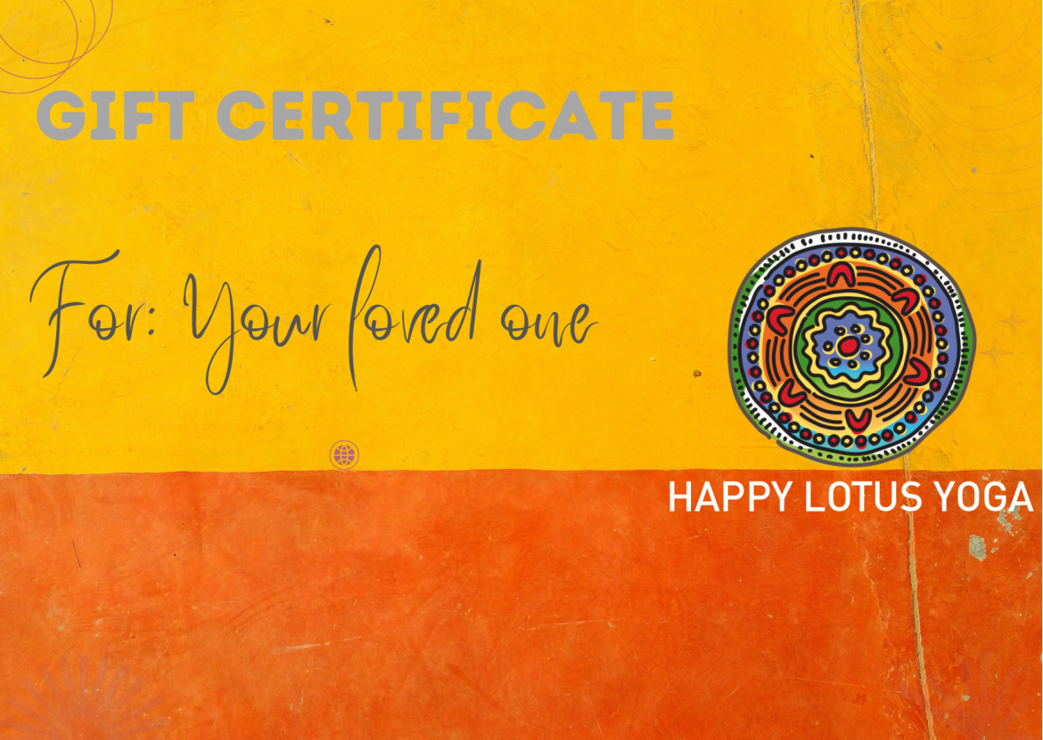 HAPPY LOTUS Yoga | Yoga Gutscheine für deine Lieben!